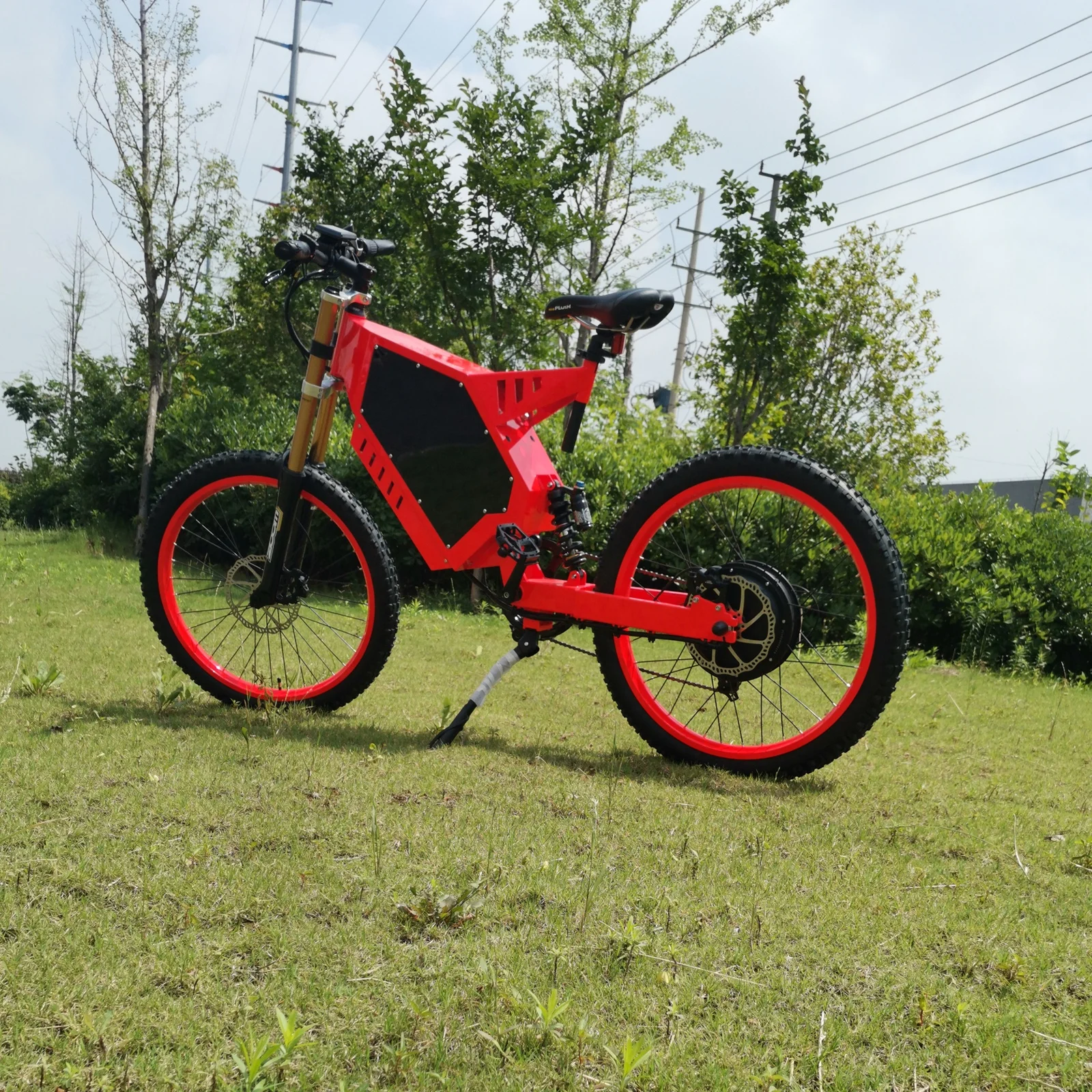 High Power Stealth Bomber Bike 5000w Electric Bike/e Bicycle / Electric ...