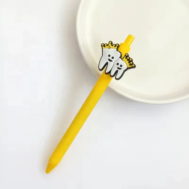 Cute Tooth Character Ballpoint Pen - Perfect Dental Gift