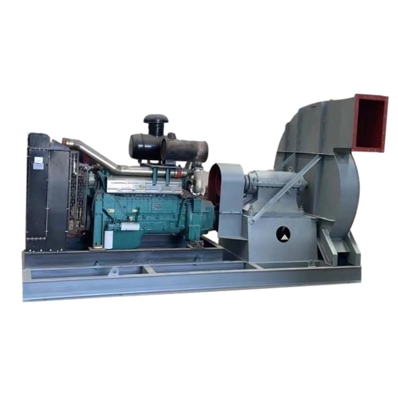 90 Hp Diesel Engine Driven Centrifugal Ventilator Electricity-free ...