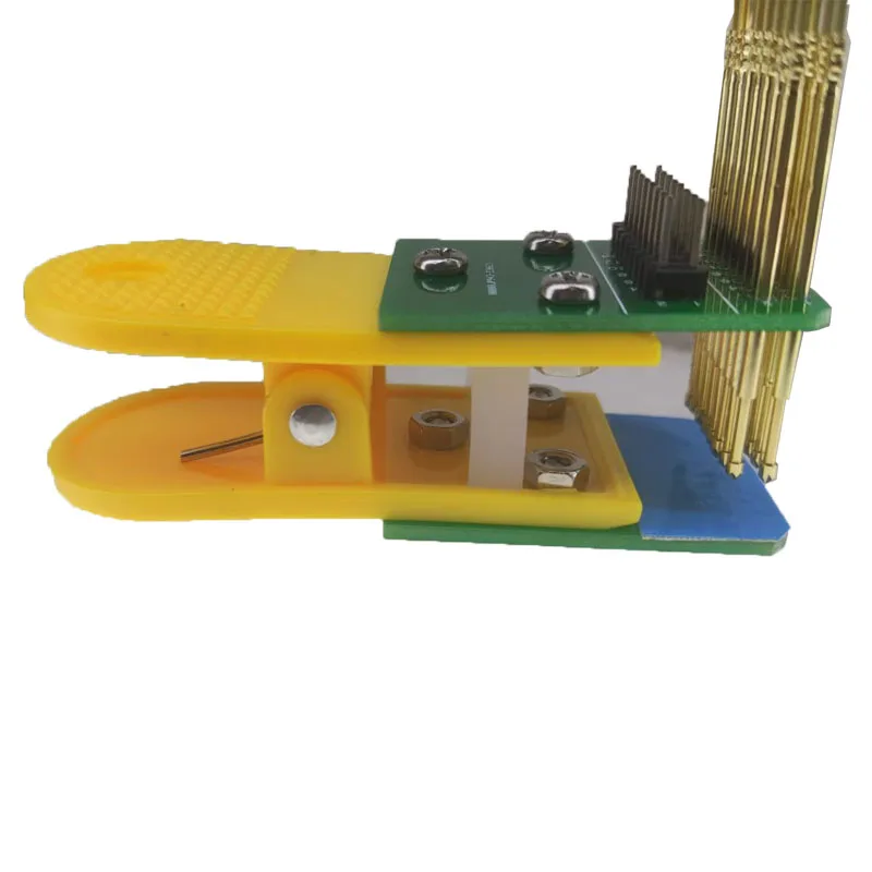 2.54mm Spacing Test Stand Pcb Clip Clamp Fixture Probe Pogo Pin ...