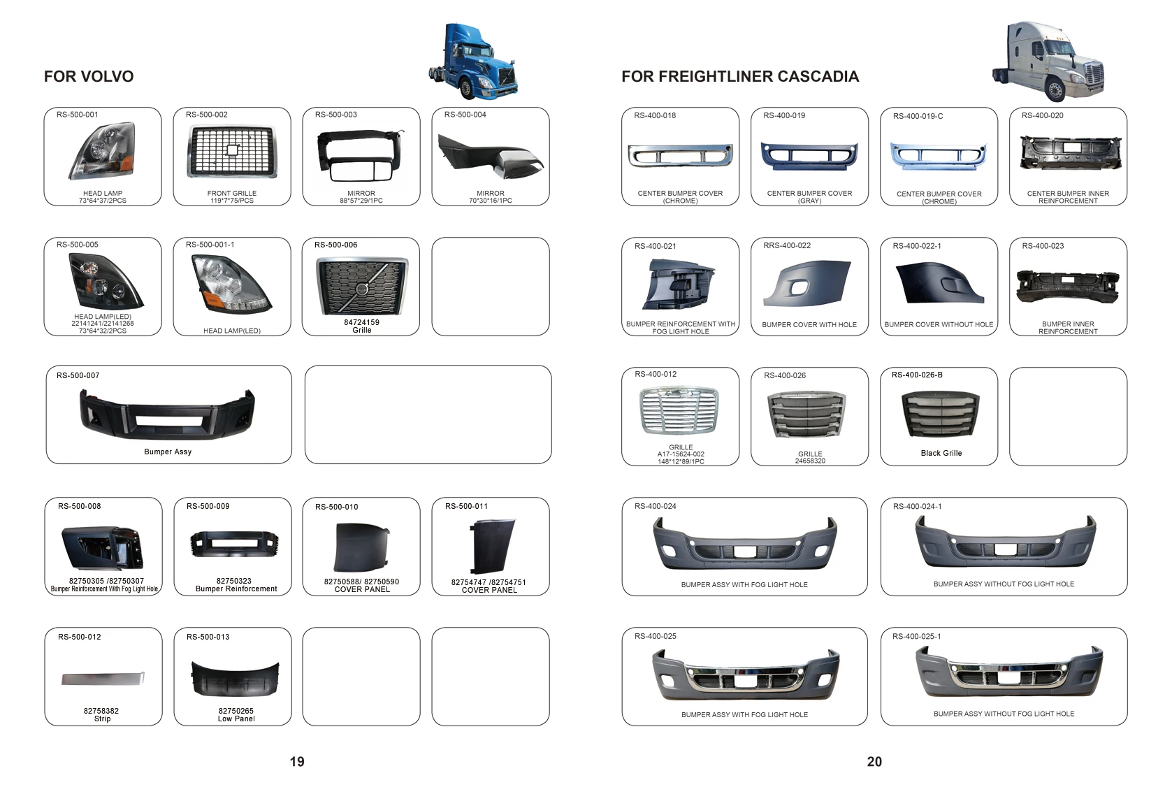 重型卡车格栅沃尔沃 VNL 20505759 / 82601906 公里/82733842 英哩| Alibaba.com