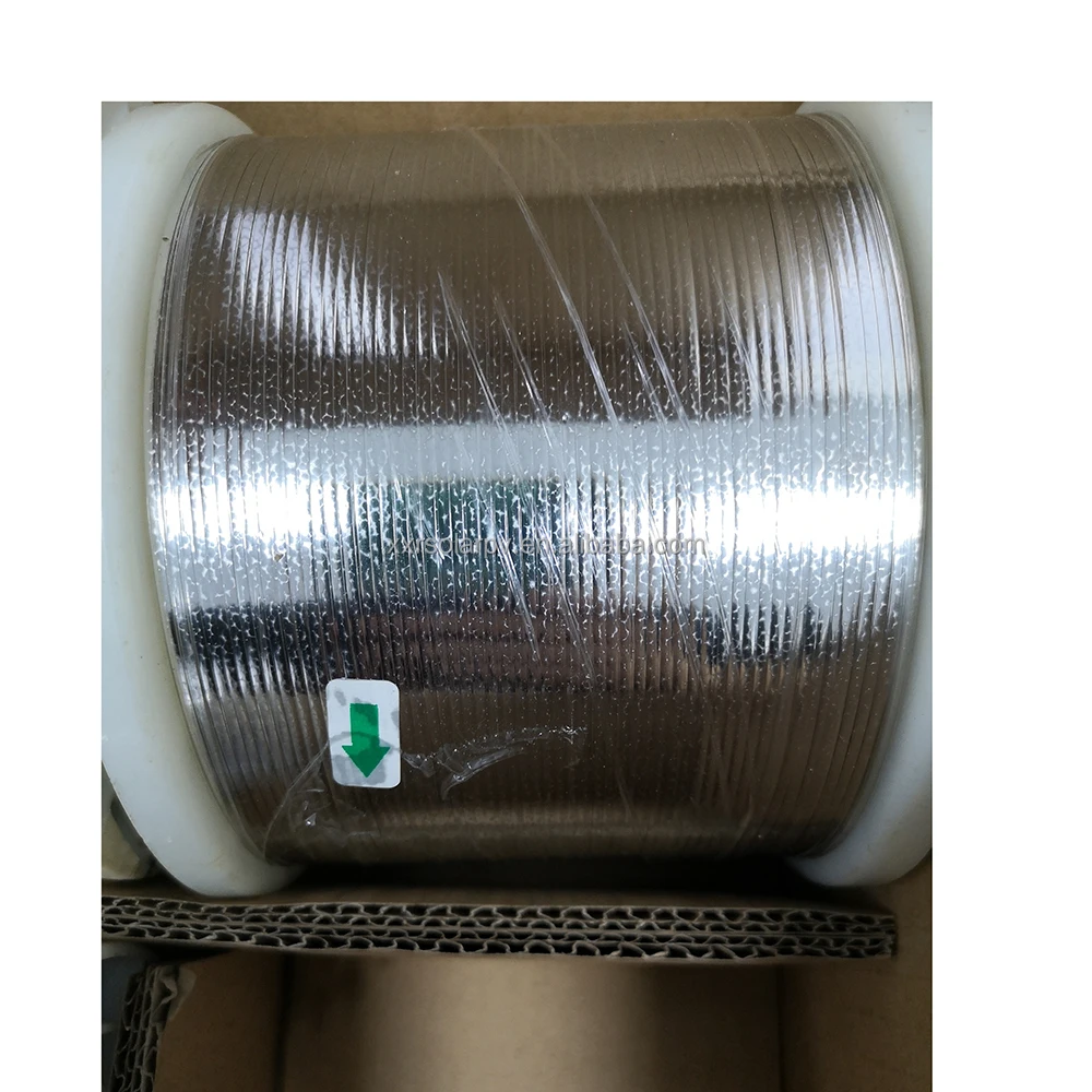 Stringer Machine Soldering Solar Cell Busbar Wire 5*0.35mm Soldering ...