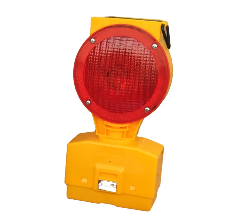 Traffic Safety Hazard - Solar Sunflower Flashing Light