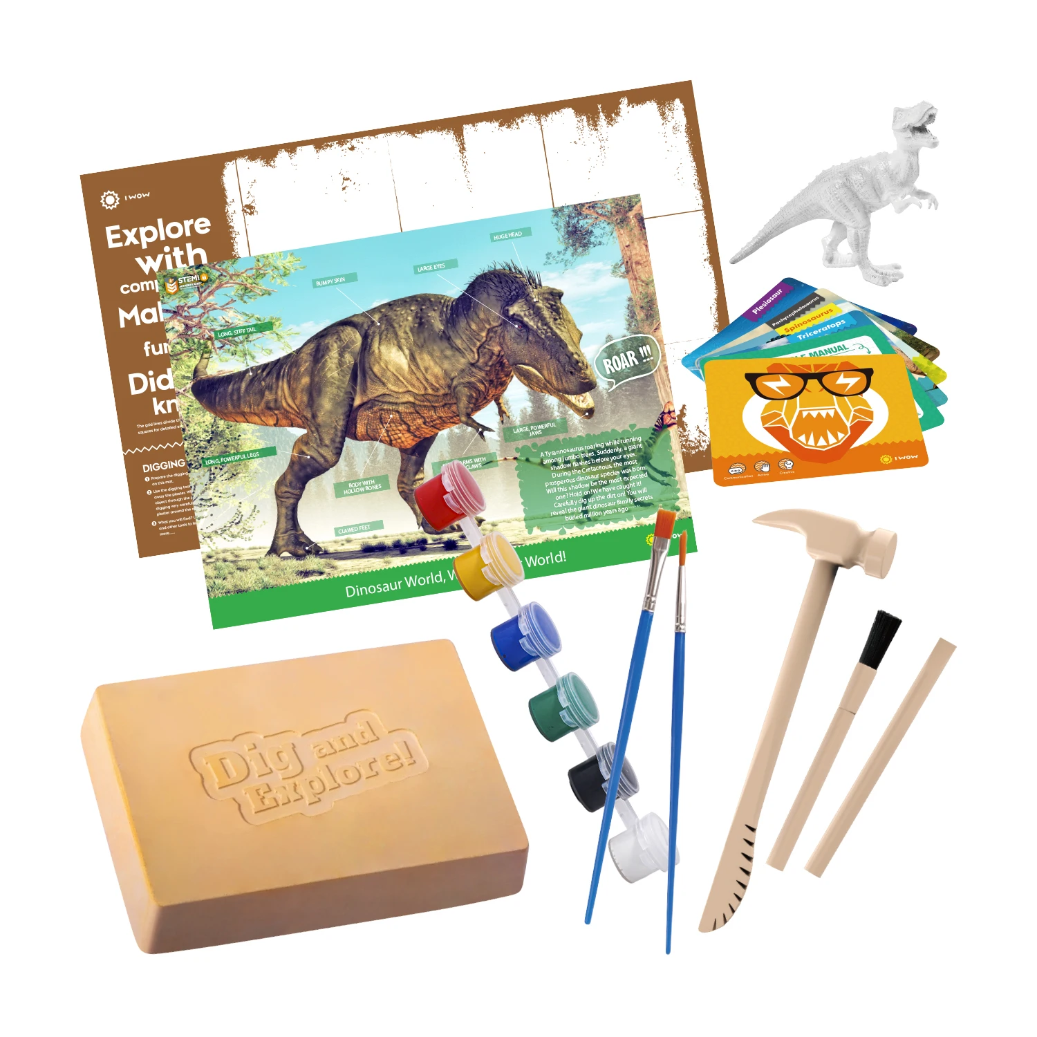 Best Selling Blind Box Toy Drawing Toys Archaeology Dino Fossil Dig ...