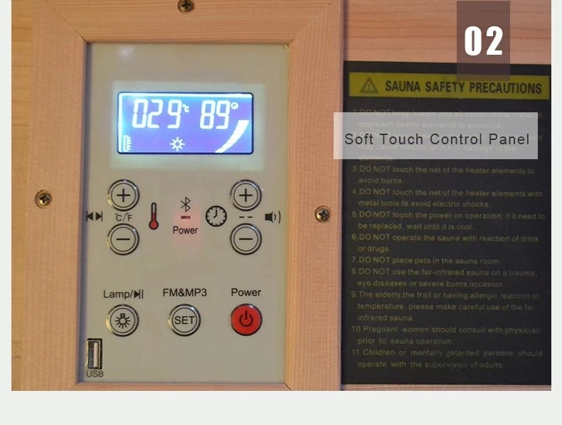Infrared Sauna Parts Control Panel - Buy Sauna Control Panel,Sauna ...