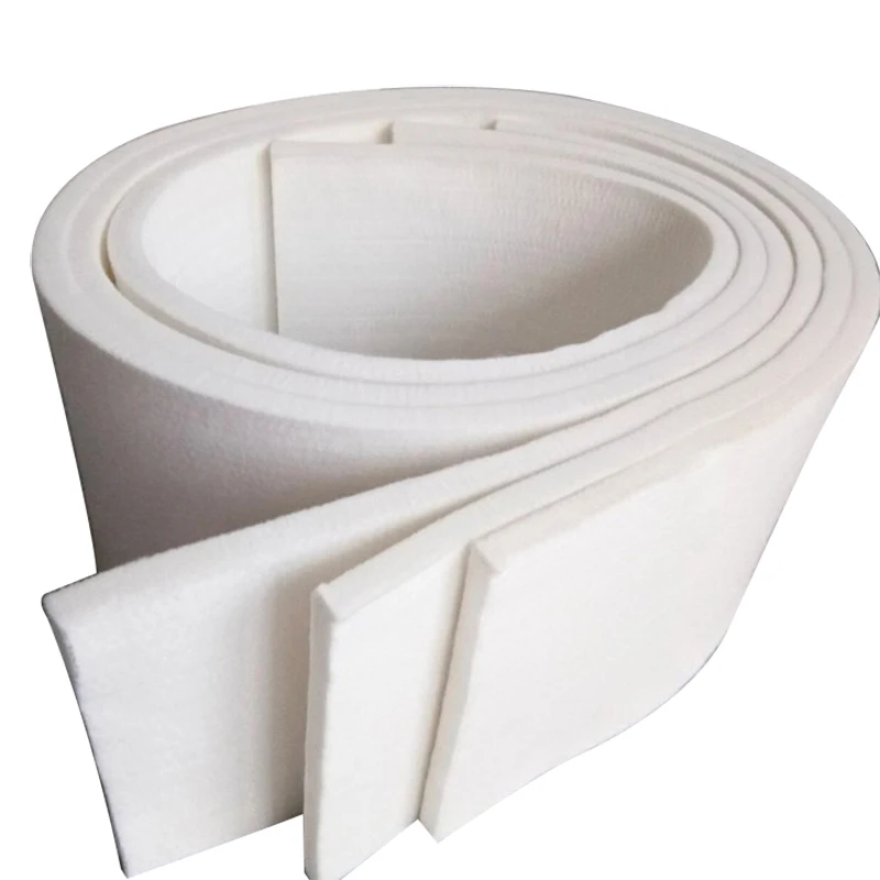10mm Thick Pure White Eco-Friendly Industrial Felt Pad
