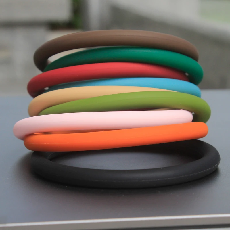 Factory Direct Round Shape Women Silicone Bangle Key Ring| Alibaba.com
