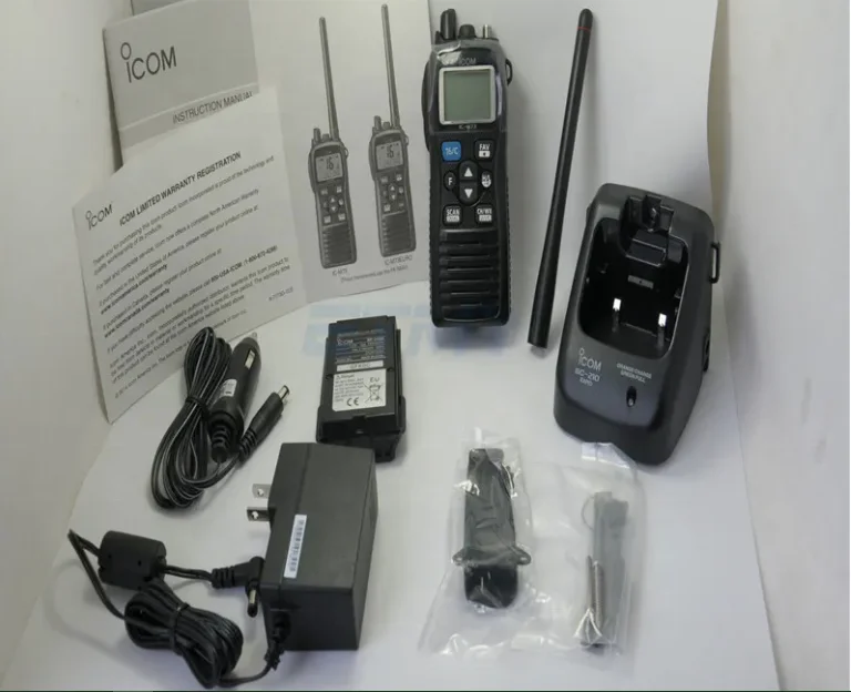 ICOM IC-M73 6W VHF Portable Radio - IPX8 Waterproof & Explosion Proof