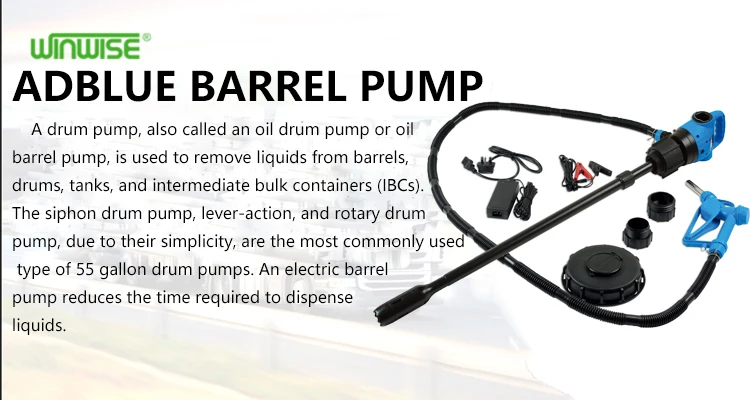 Plastic Def/adblue Transfer Drum Pump Barrel Hand Lever Pump 0.5l ...