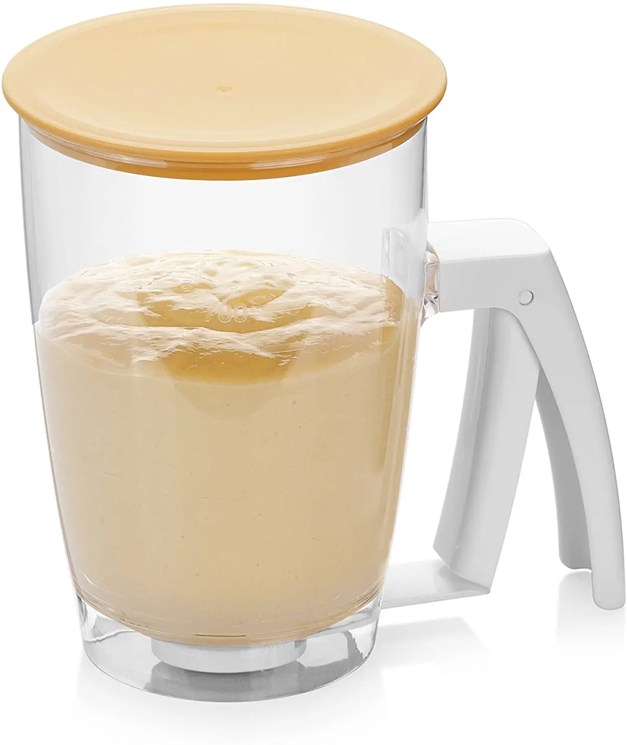 Dishwasher-Safe Plastic Batter Dispenser for Waffles and Doughnuts ...