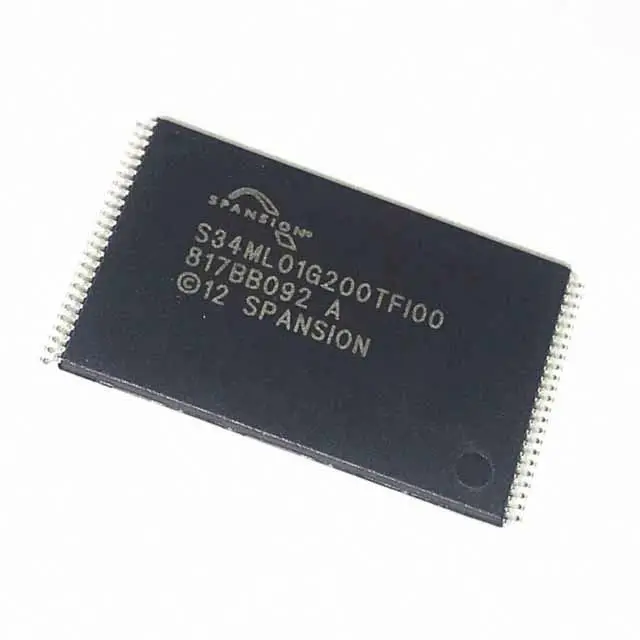 S34ML01G200 SLC NAND Flash - 1g-Bit, 128M X 8, 48-Pin TSOP-I