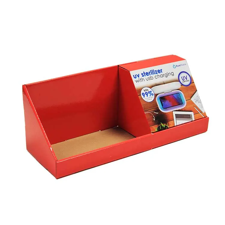 Promotional Cardboard Sidekicks Paper PDQ Trays Display Stand ...