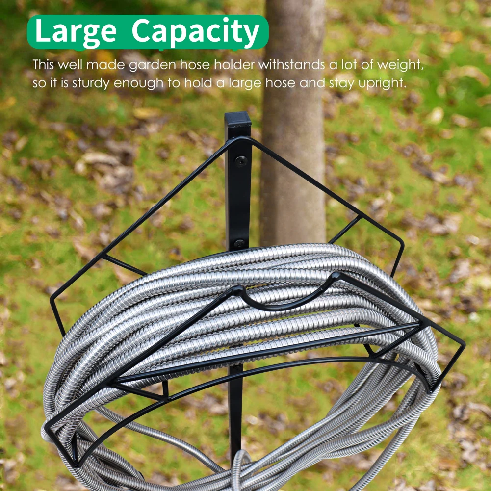 Durable Garden Hose Hangers - Heavy Duty & Freestanding