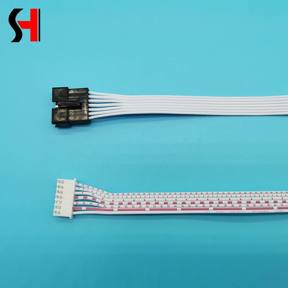 Ribbon Electric Cable Assembly - 7pin JST SM Wire Harness
