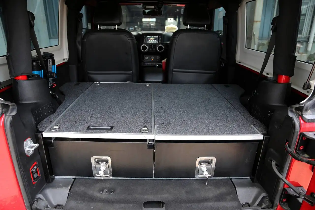Factory Rear Cargo Drawers System Ford Rang Easily Install Car Sliding ...