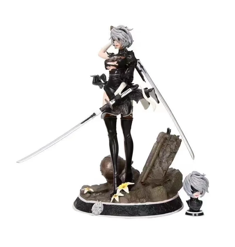 Custom Anime Game Nier Automata 2b Figures Deluxe Version Pvc ...
