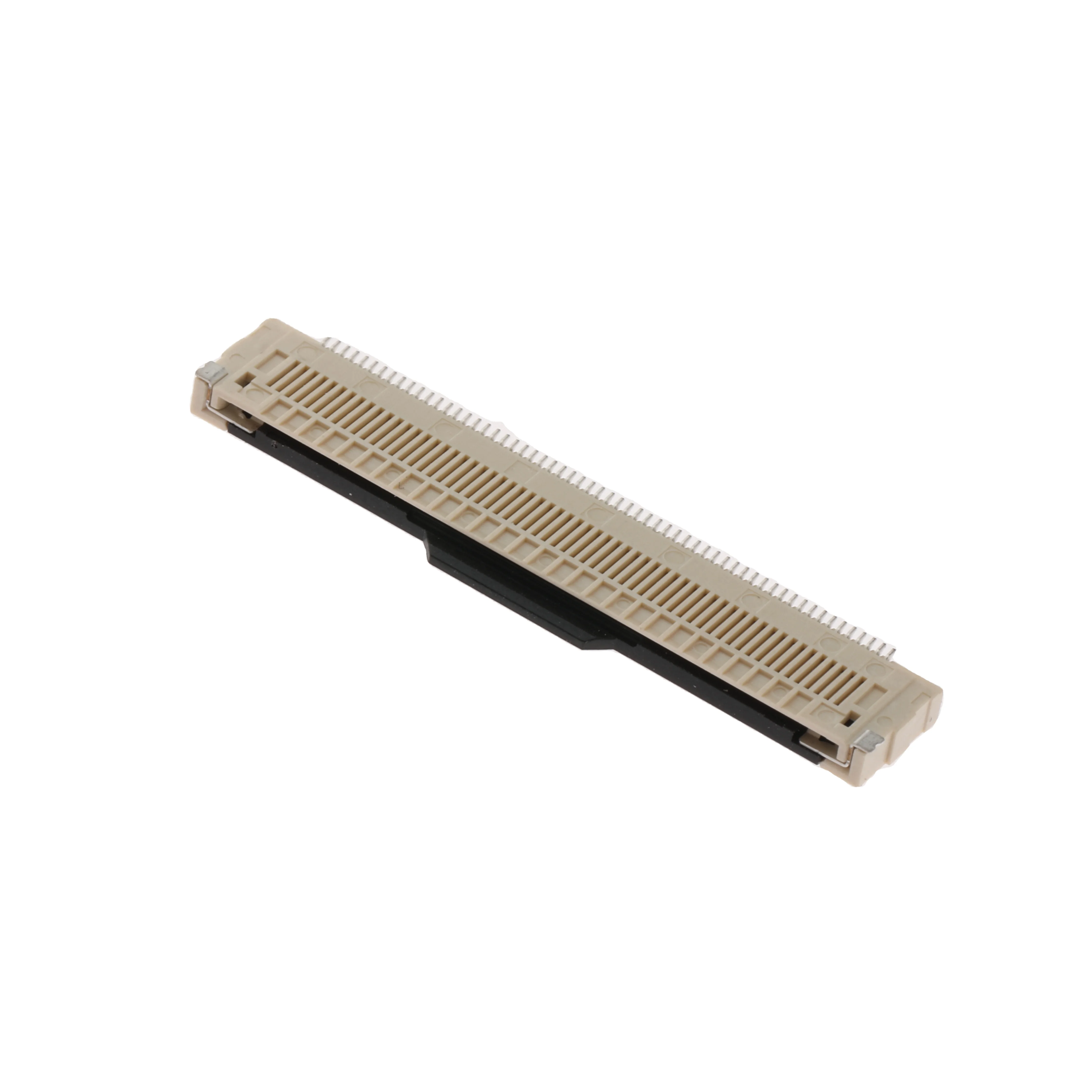 0.5mm Pitch Horizontal Smt Type Bottom Contact Flip-lock Right Angle Zif H2.1mm Fpc/ffc ...