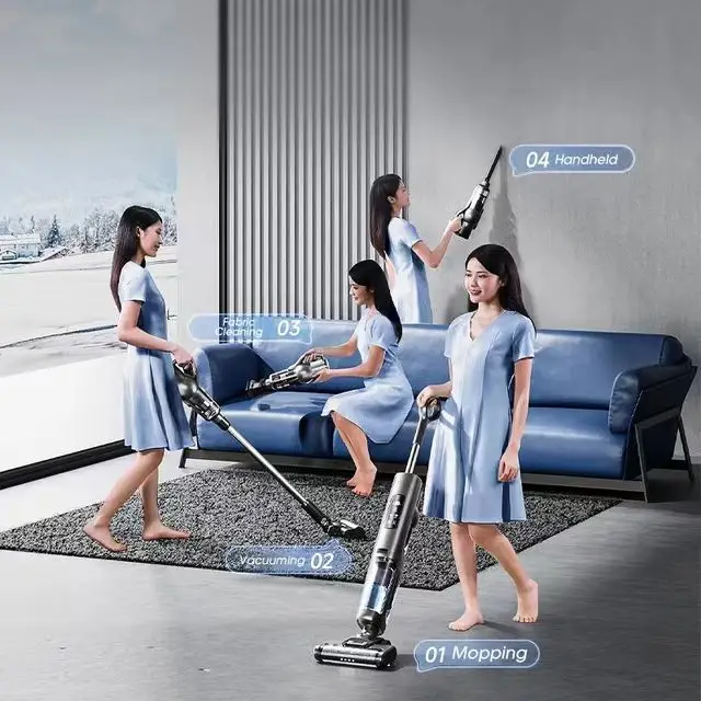 Dual Purpose Vacuum Wet Floor Washer - Efficient Cleaning