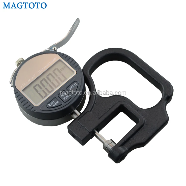 0-12.7mm Digital Thickness Gauge - Precision for Paper & Film