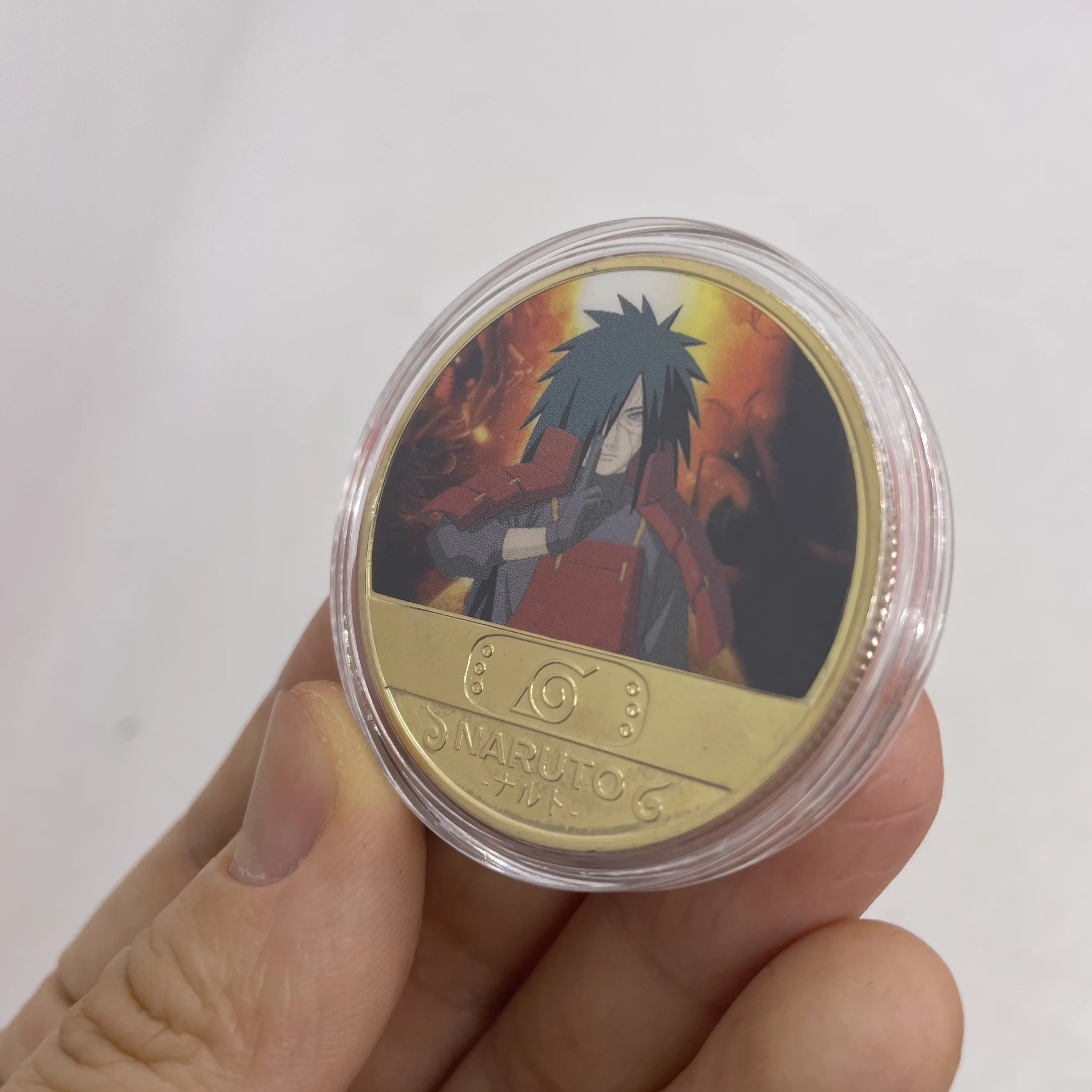 10 Types Anime Narutos Coin Gold Commemorative Coin Japanese Souvenir ...