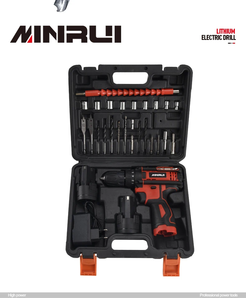 Mini Cordless Drill With 12v Electric Power Variable Speed Type Oem Odm ...