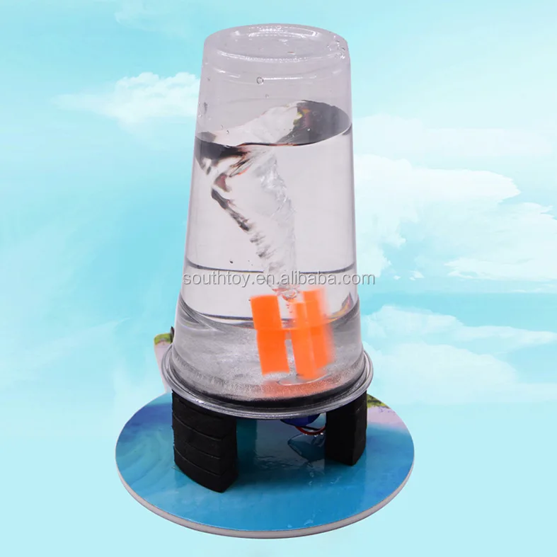 Educational Water Vortex Maker Machine Set Kid Diy Cyclone Maker ...