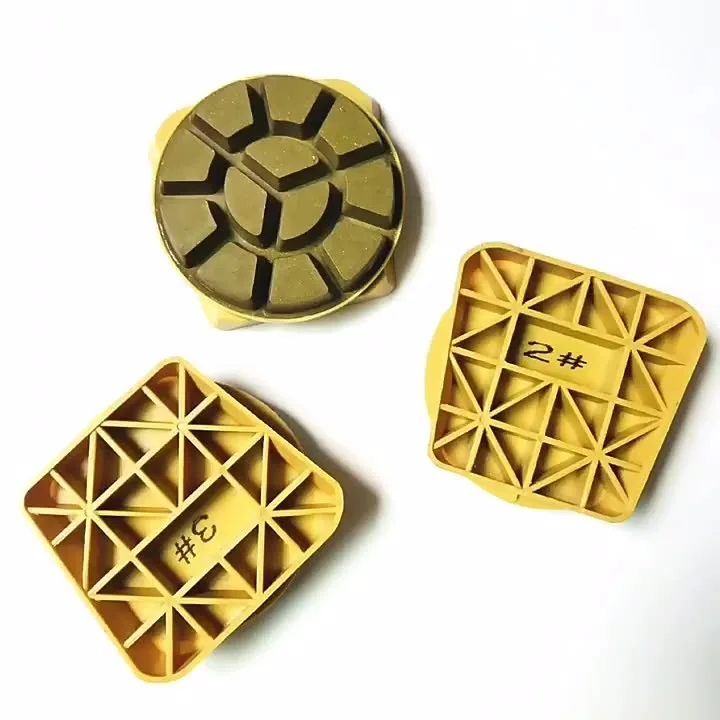 PMS Horseshoe Marble Polishing Pad - Diamond Terrazzo Tool