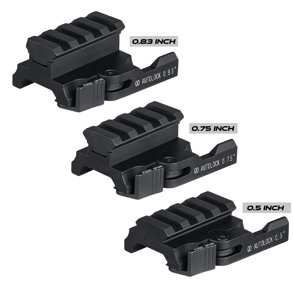 Spina Tactical Accessories Qd Autolock Quick Release Red Dot Riser ...