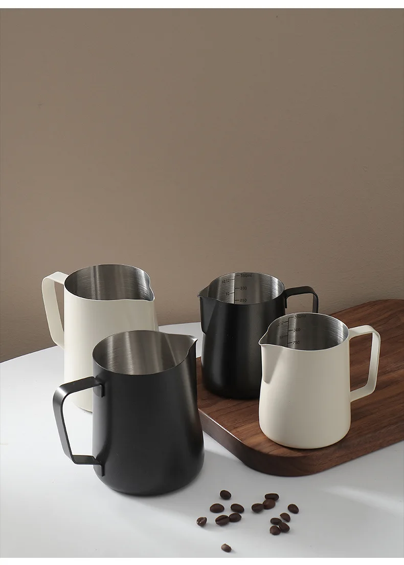 Steam Pitcher Milk Jug For Baristas Making Latte Art 350ml 600ml - Buy ...