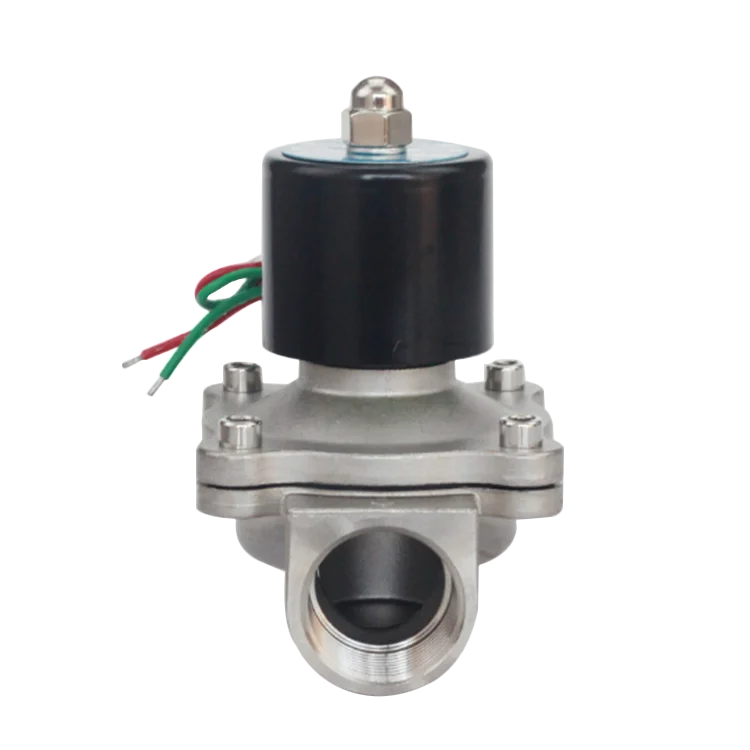 2/2 Way Direct-acting Dn25 1" Inch Normally Closed Orifice 25mm Stainless Steel 304 Dc24v ...