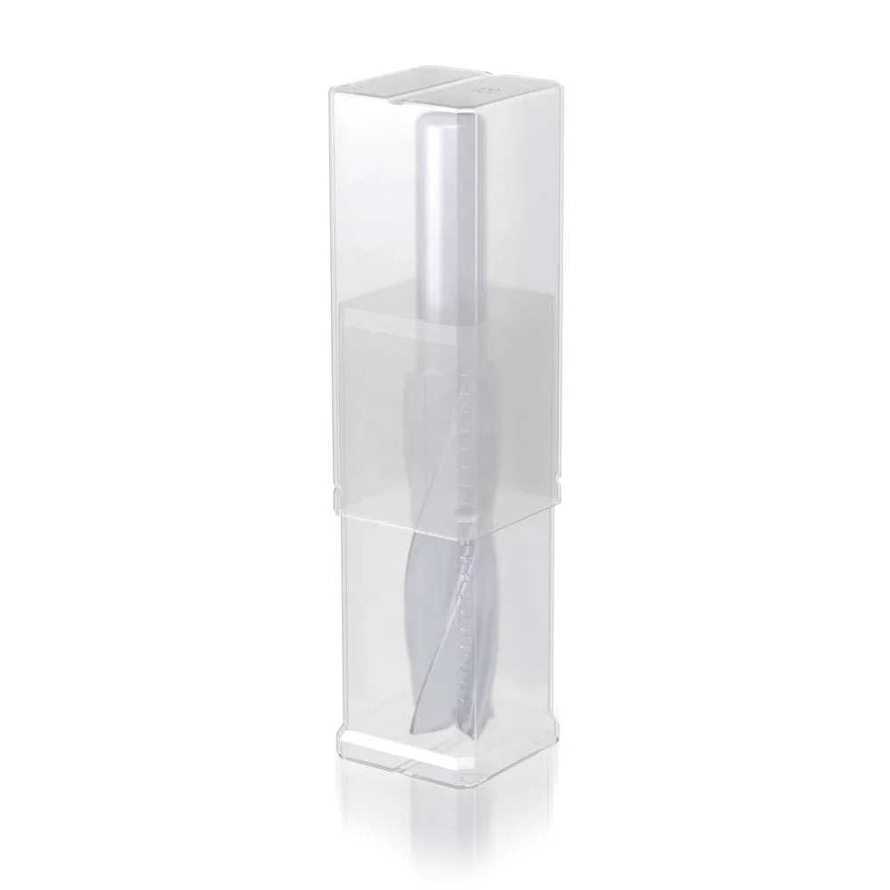 Transparent Telescoping Square Plastic Tube - Buy Rose Plastic Box ...