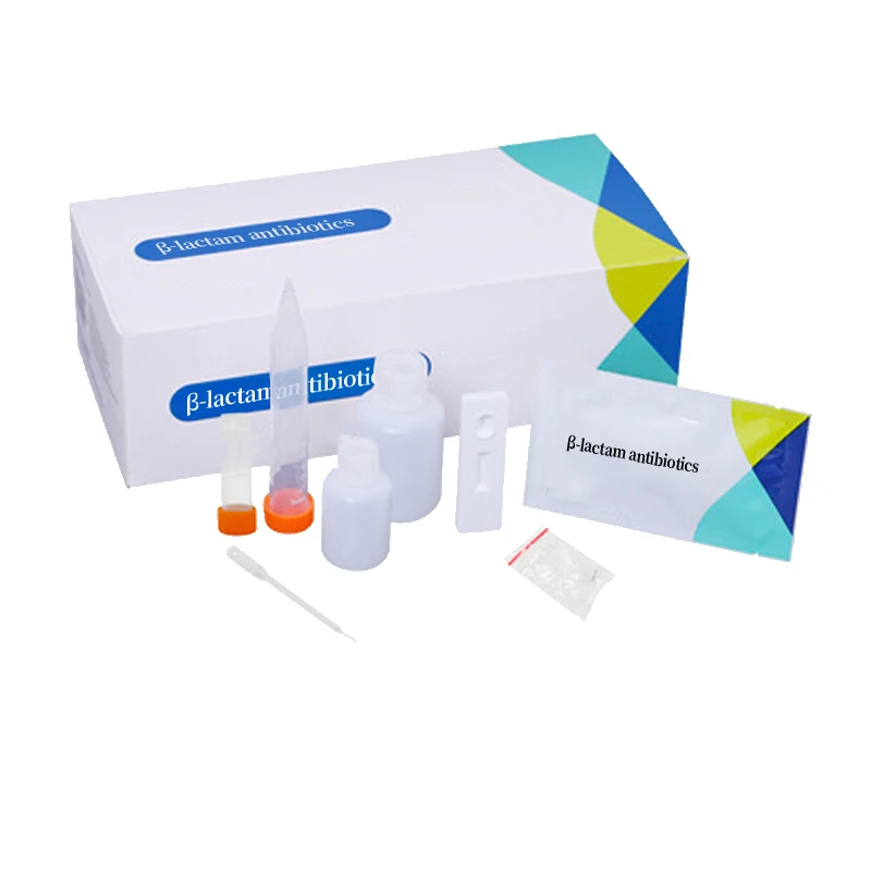 Milk Beta Lactams Rapid Test Kit Food Residue Fast Strip Beta Lactams ...