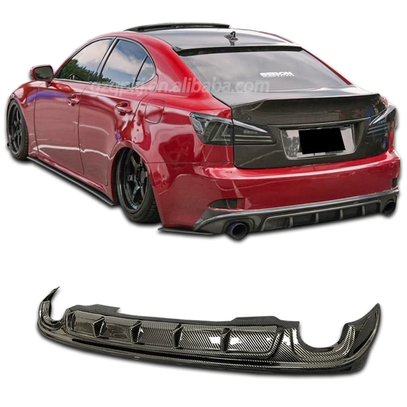 For 2006-2012 Lexus IS300 Is250 Spoiler Rear Diffuser IS300 Carbon ...