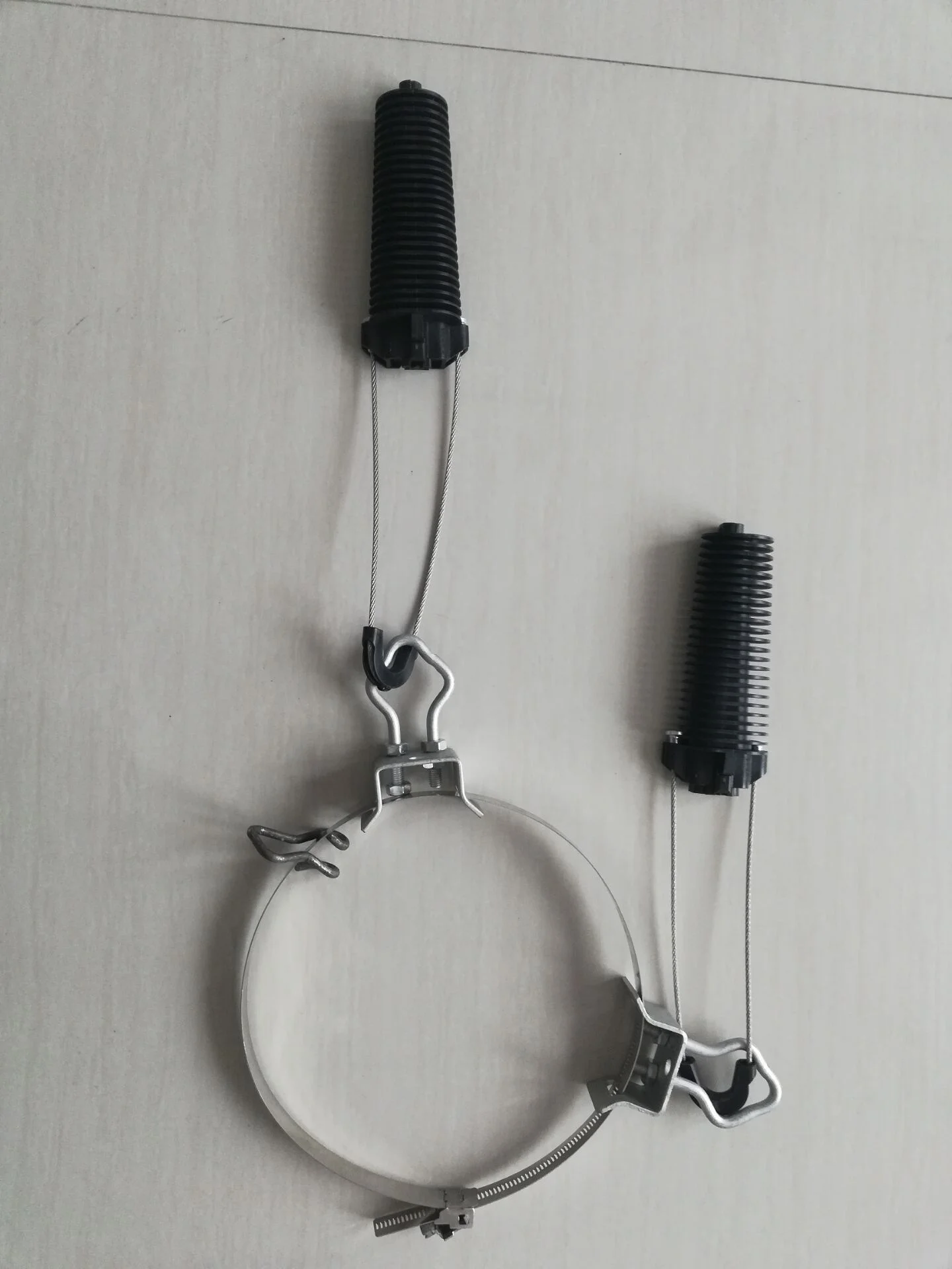 8-Shaped Fiber Optic Cable Set with Steel Band Hoop and Plum Hook Wedge ...
