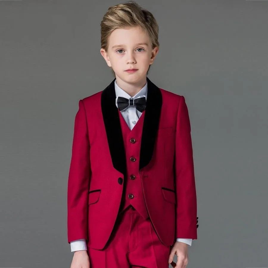 Custom Made Boy Flower Boys Formal Wedding Party Suits