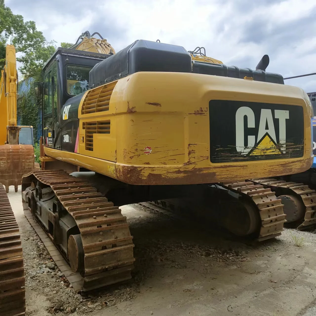 Used Heavy-duty Construction Equipment Caterpillar 340d2l Excavator 40t ...