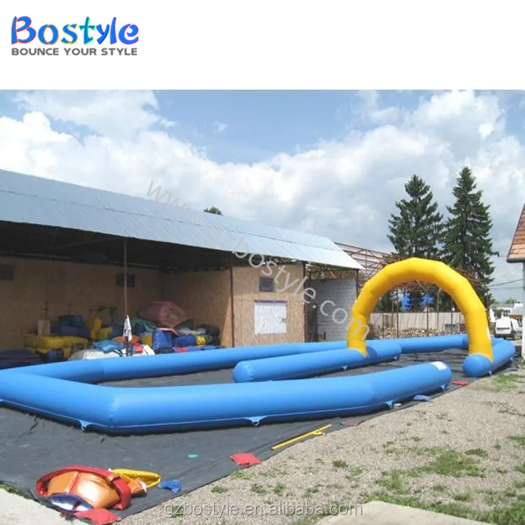 Customized Inflatable Race Car Circuit Track Arena Course Field Race ...