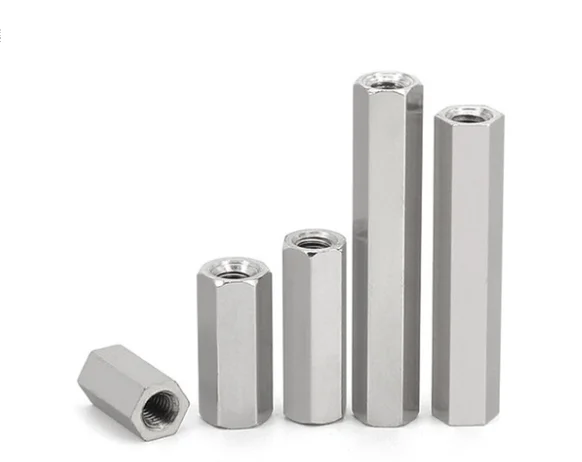 Din6334 Long Nut Hex Nuts Galvanized Hexagon Coupling Nuts - Buy ...