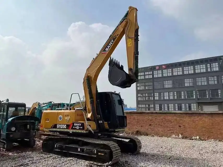 Sany Sy135 Can Be Used As A Work A Medium-sized Chinese Brand Second ...
