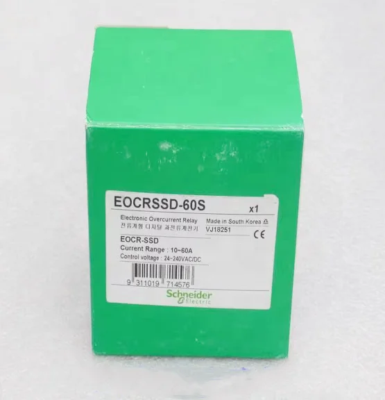 New Genuine Eocr-ssd 60s Electronic Overcurrent Relay Eocrssd-60s Motor Protector - Buy New ...