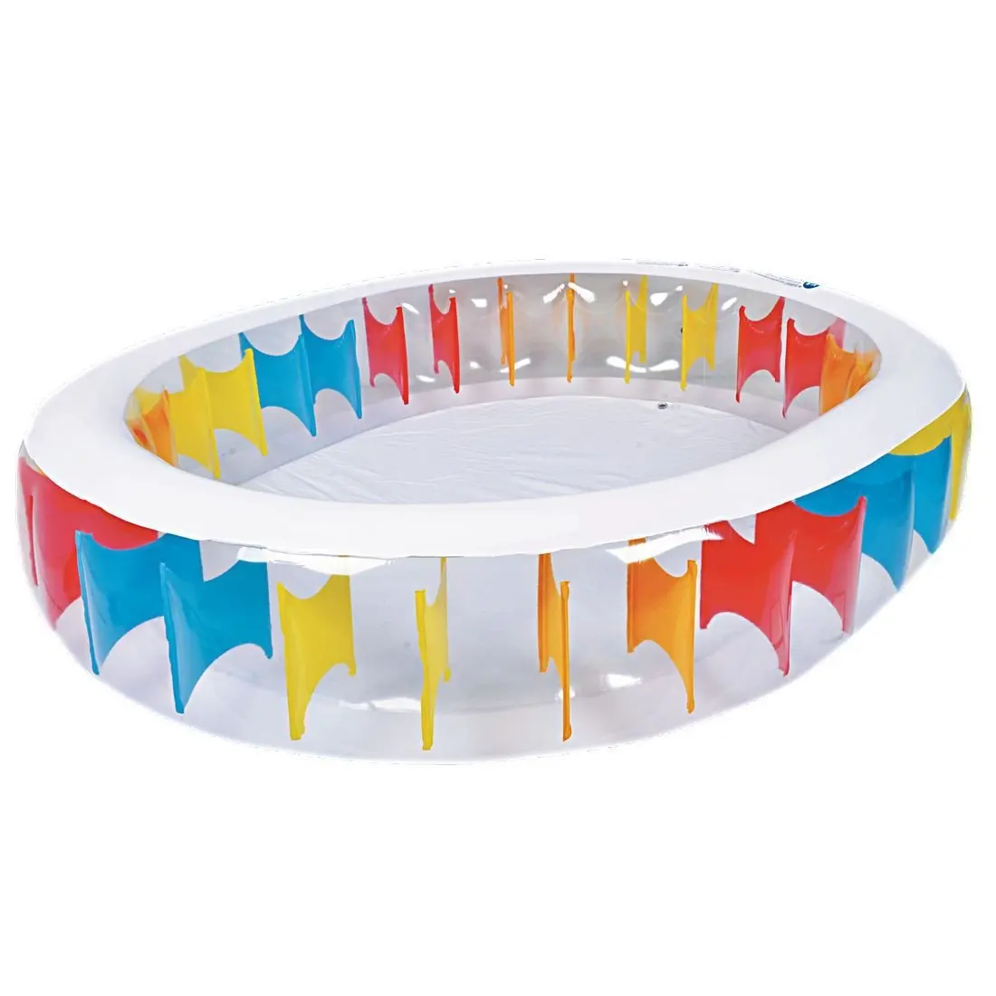 Rainbow Inflatable Pool Swimming Pool For Adults Kids Big Kiddie Pool ...