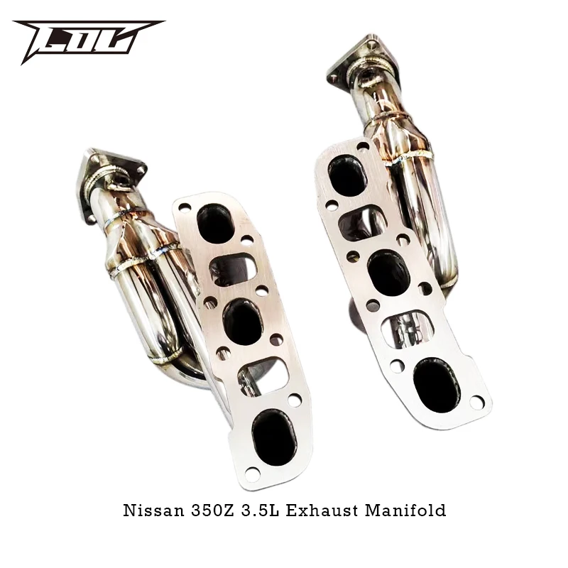 Custom Exhaust Manifold For Nissan/infiniti 350z 3.5l 2003-2006 ...