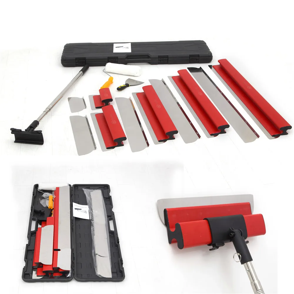 5 Sizes Of Large Pvc Putty Scraper Sets - Buy Drywall Skimming Blade ...