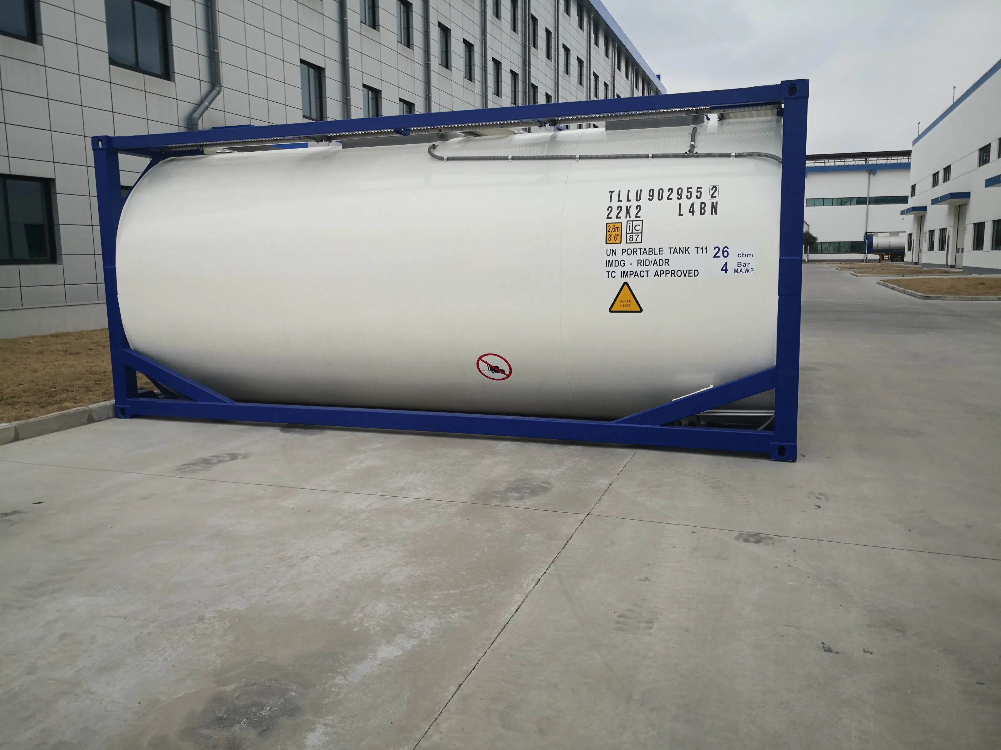 High Quality T11 20ft Liquid Tank Container For Food Grade Liquid - Buy ...