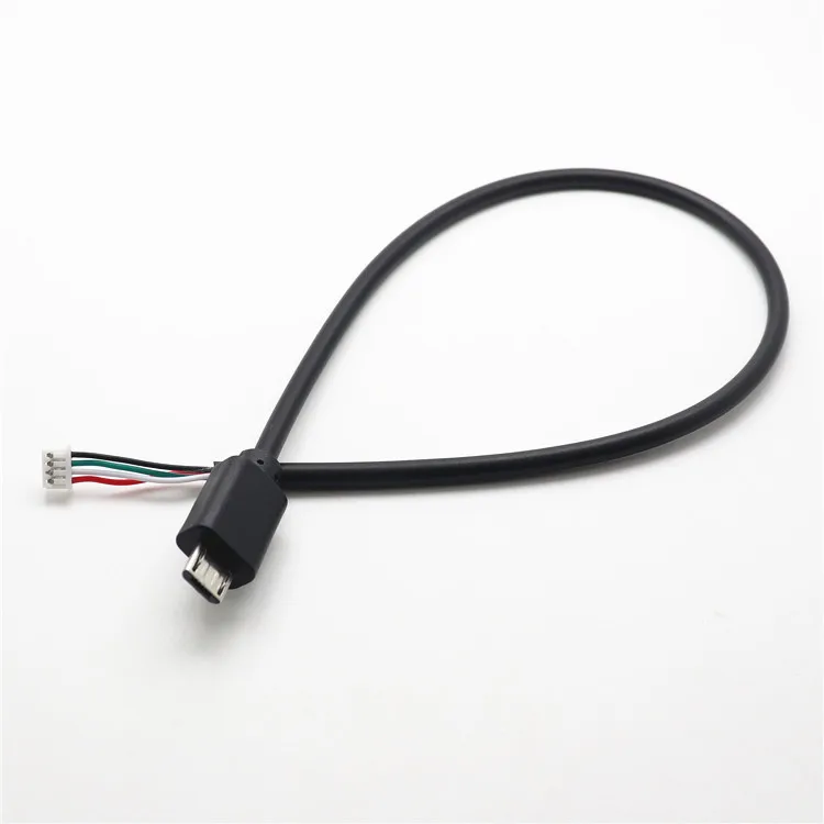 5 Wires Micro MINI USB Cable - USB to JST MX 1.25 4P Power Cable