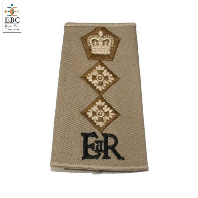 Custom Made Embroidered Epaulette Formal Ceremonial Daily Rank Uniform ...