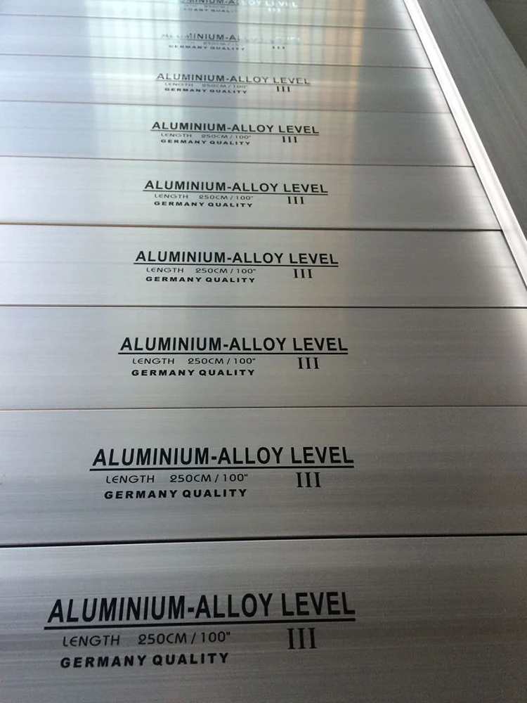Papan pengeruk Aluminium kualitas Premium, alat ukur Level Premium ...