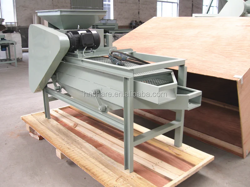 Palm Kernel Cracker And Shell Separator Almond Huller Pistachio ...