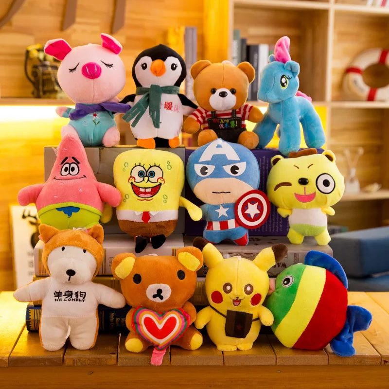 Wholesale Plushies Stuffed & Plush Dogs Toys 7-inch 17-20CM Stuffed ...