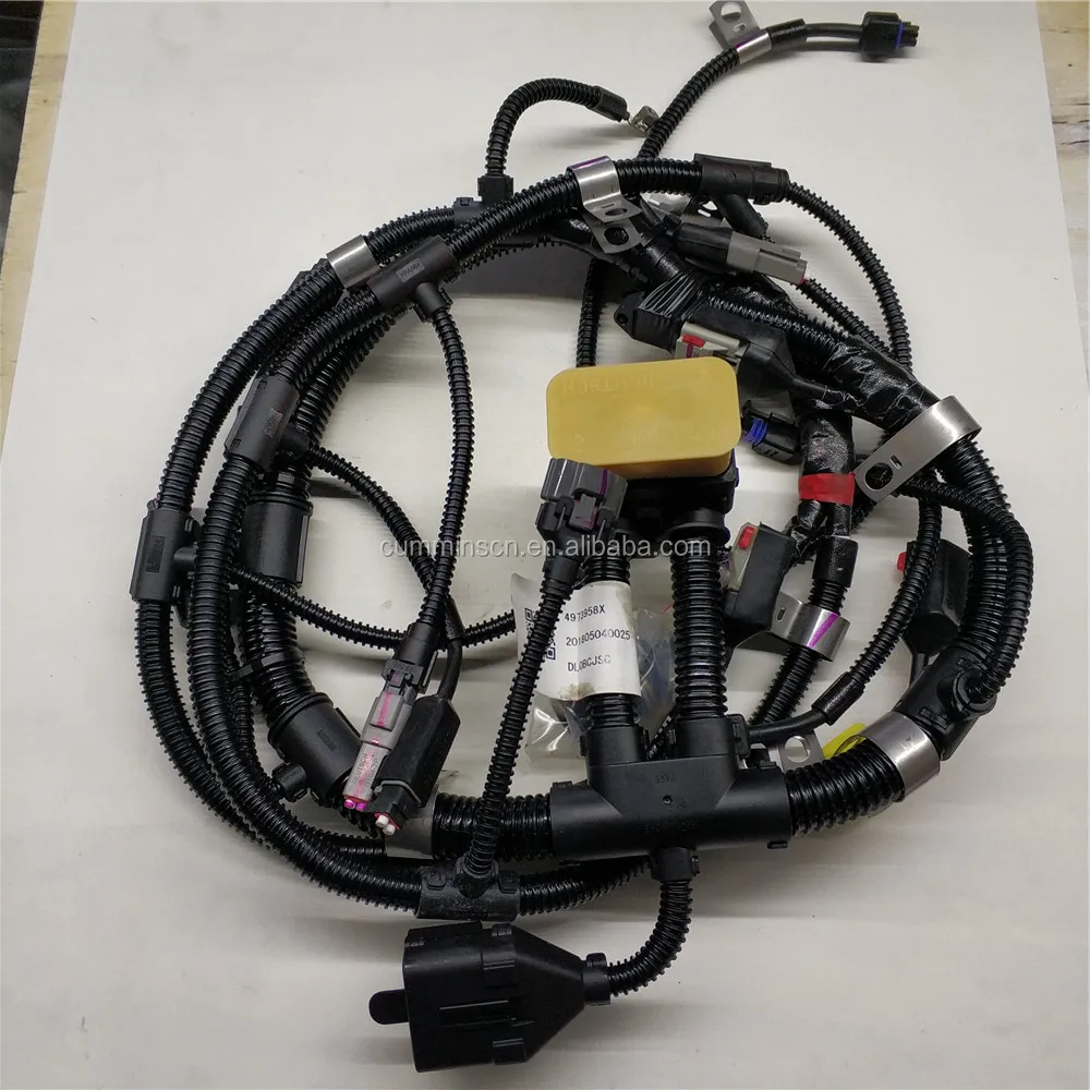 Cummins QSC Electronic Control Module Wiring Harness 4943176